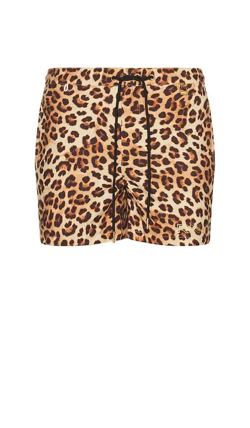 RUNAWAY THE LABEL Leopard Boardshort