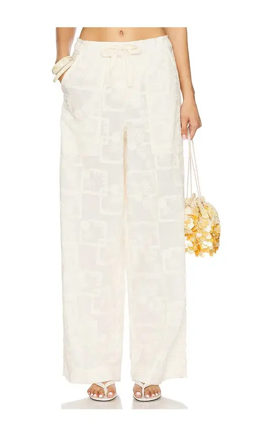 Agua Bendita Caroline Meraki Pant - Neutral