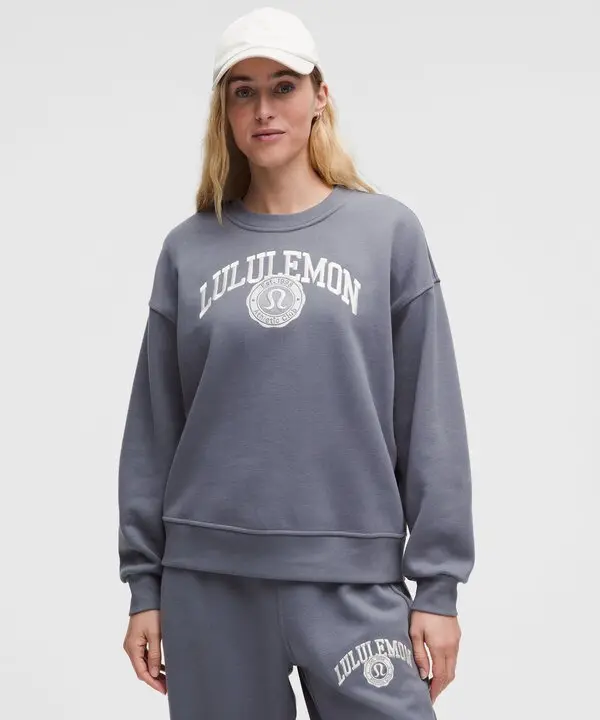 Lululemon Perfectly Oversized Crewneck - Solar Grey