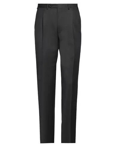 Canali Tapered Virgin Wool Pants - Grey