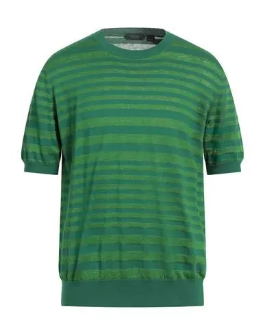 ZANONE Cotton Linen Striped Sweater
