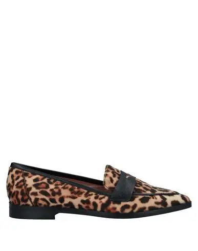 POLLINI Leopard-print Loafers