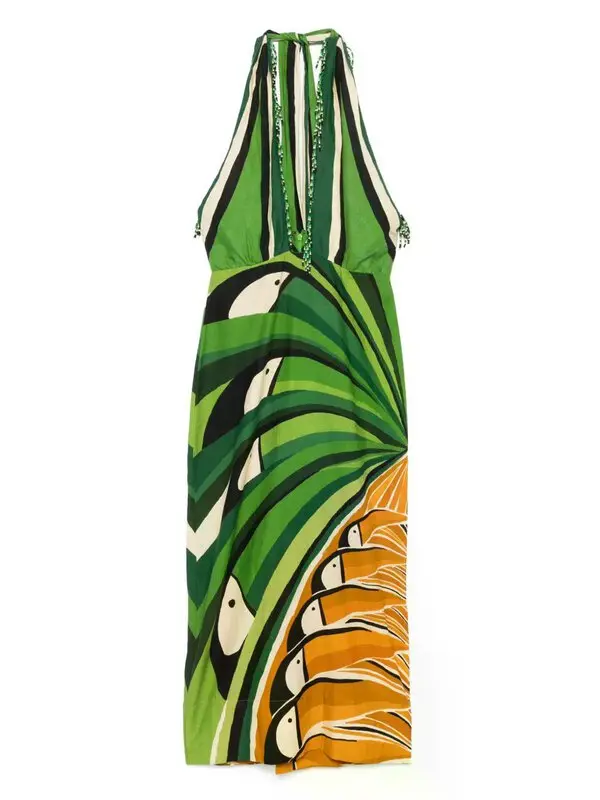 Farm Rio Toucan Tree Maxi Dress