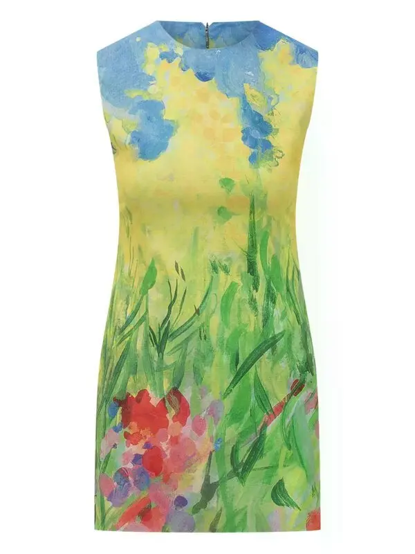 MSGM Floral-print Dress