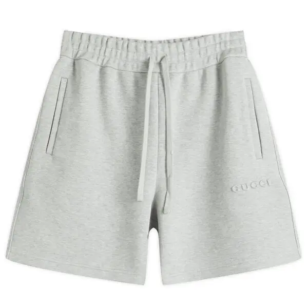 Gucci Embossed Cotton Jersey Shorts