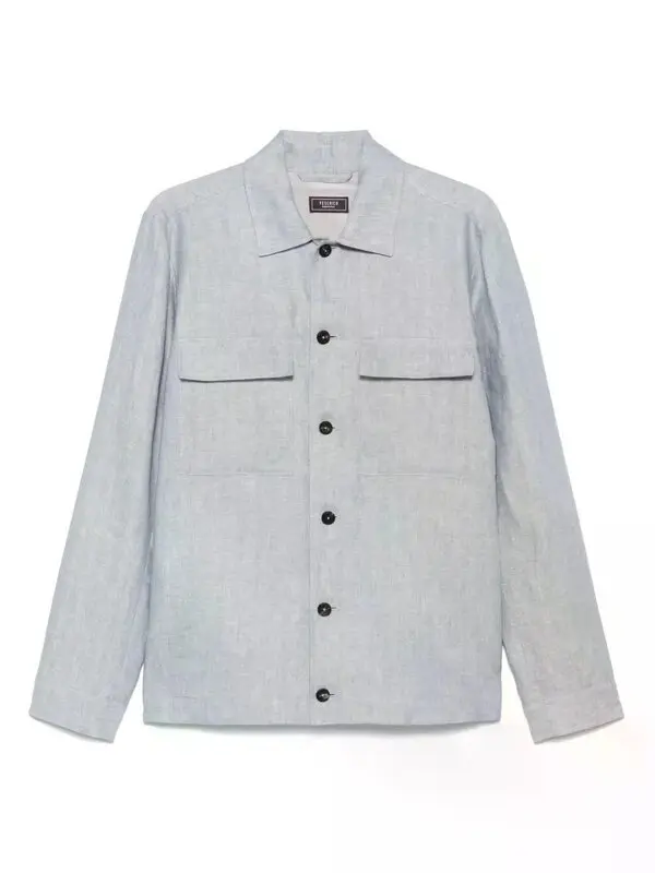 Peserico Linen Jacket - Blue