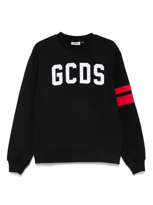 Gcds Logo Sweatshirt - Black