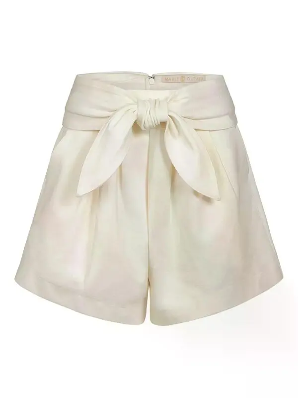 MARIE OLIVER Emmit Shorts - White