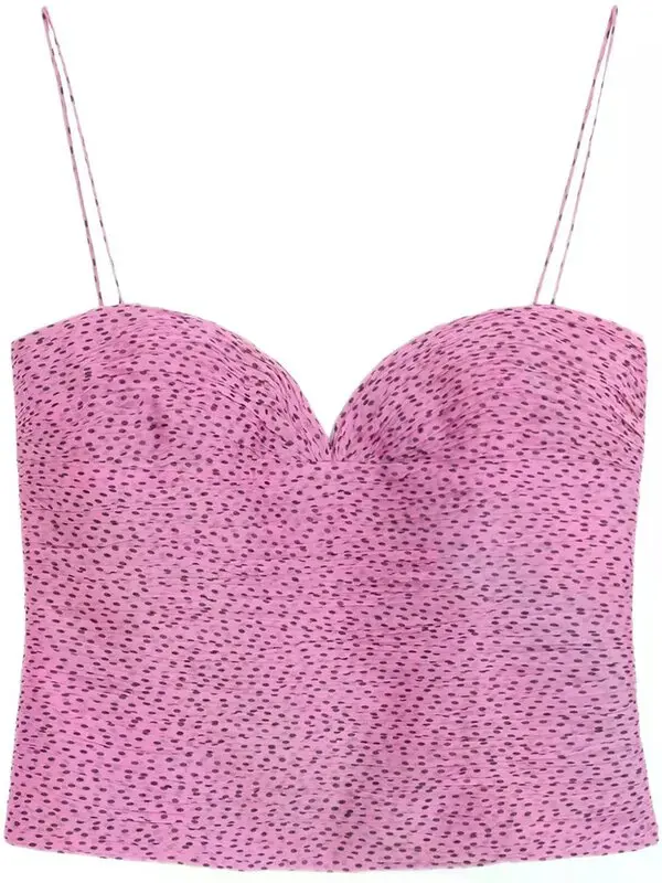 Valentino Garavani Print Chiffon Top