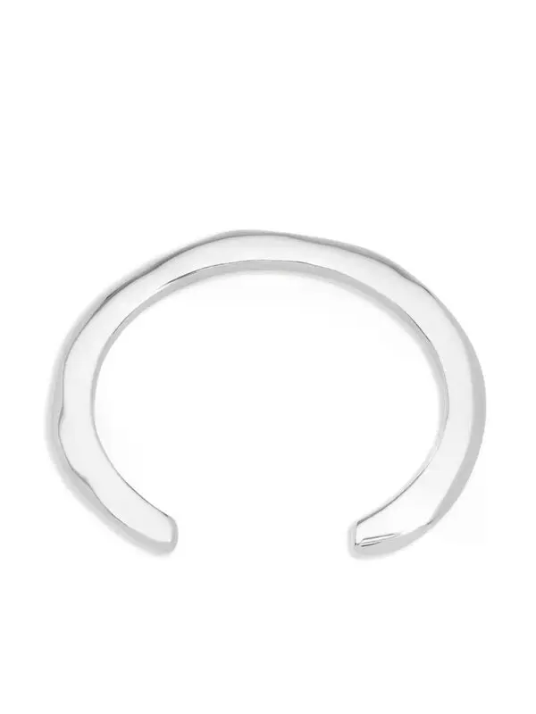 Ami Small Open Cuff Bracelet - Silver