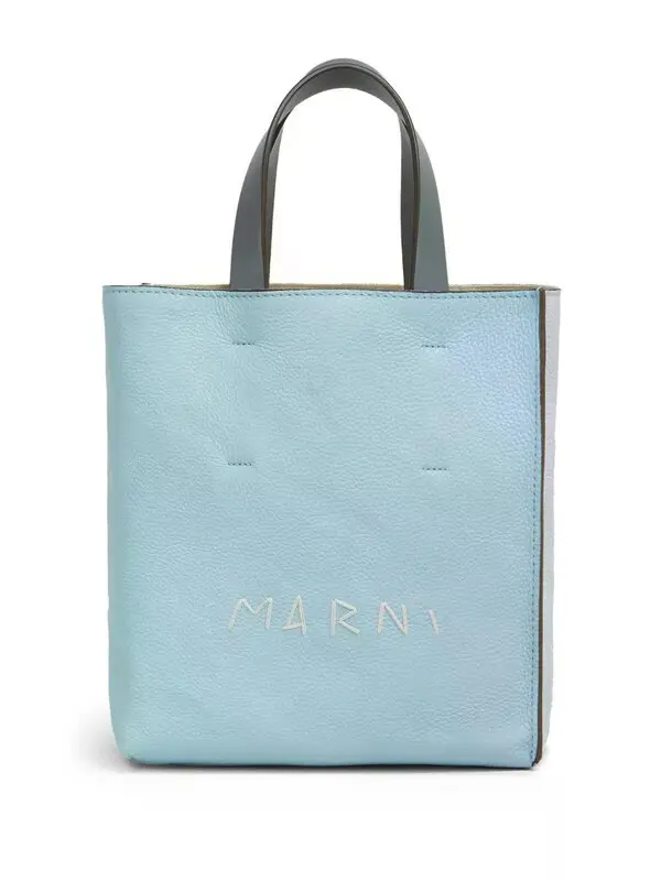 Marni Mini Museo Tote - Blue