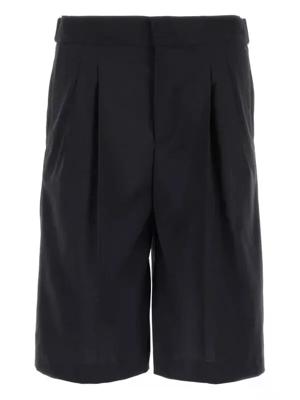 PT TORINO Pleated Bermuda Shorts