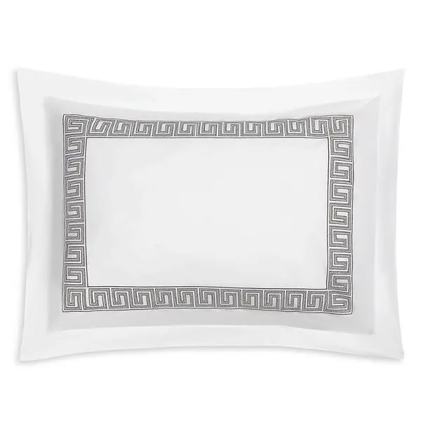 MATOUK Ophelia Percale Standard Sham - Mocha