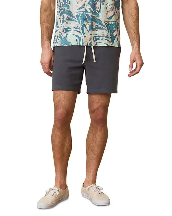 Marine Layer Saturday 6" Beach Shorts - Faded Black