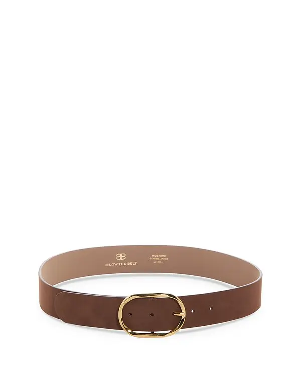 B-low The Belt Kyra Suede Belt - Mocha Gold