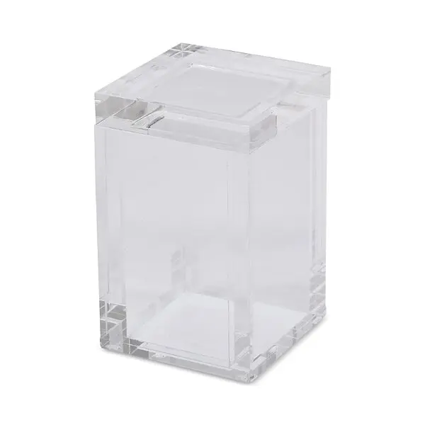 TIZO Lucite Canister Box, Clear - No Color