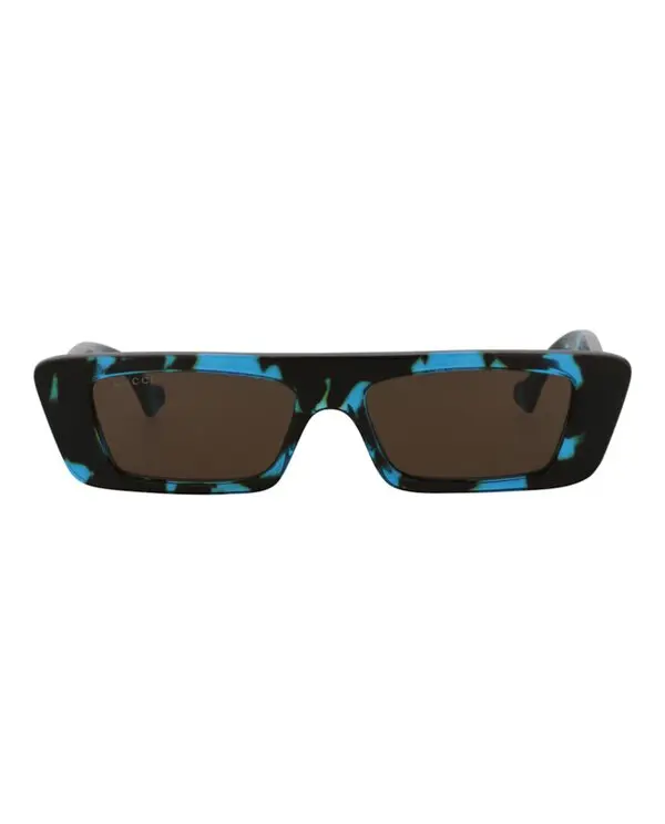 Gucci Square Frame Recycled Acetate Sunglasses