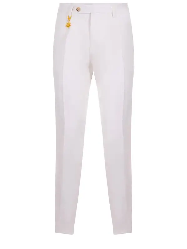 MANUEL RITZ Trousers - White