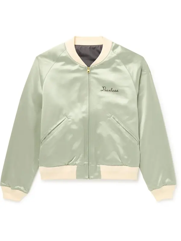 Visvim Reversible Bomber Jacket - Green