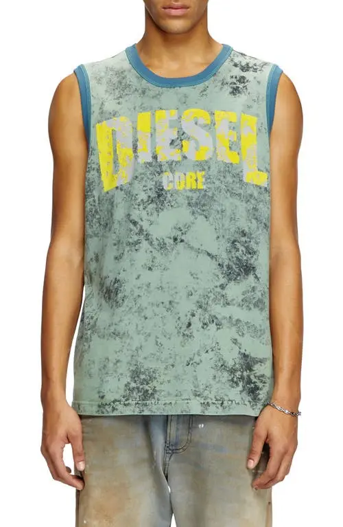 DIESEL® T-bisco-r1 Logo Graphic Tank