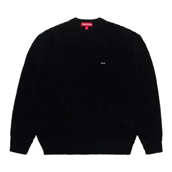 Supreme Small Box Waffle Sweater 25FW Supreme Waffle Small