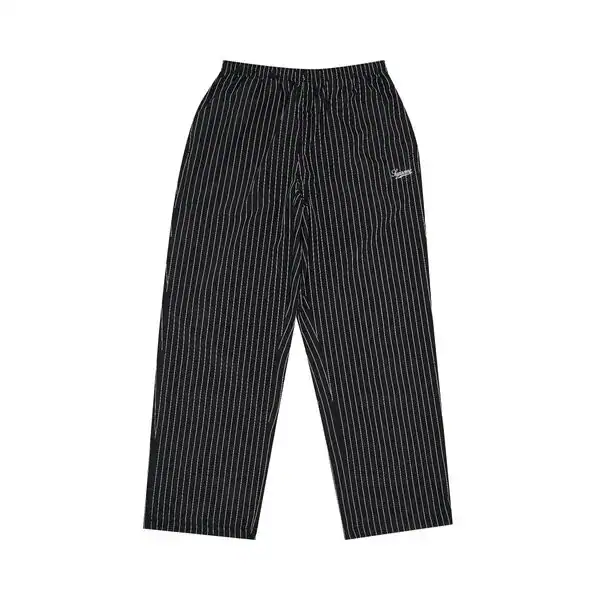 Supreme Reflective Pinstripe Track Pant - Black | Editorialist