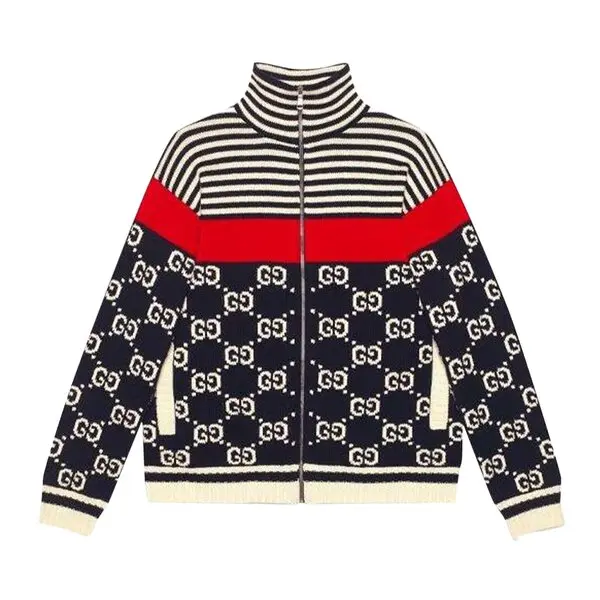 Gucci Logo Sweater Jacket