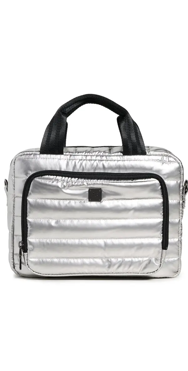THINK ROYLN Stowaway Crossbody Bag - Pearl Silver