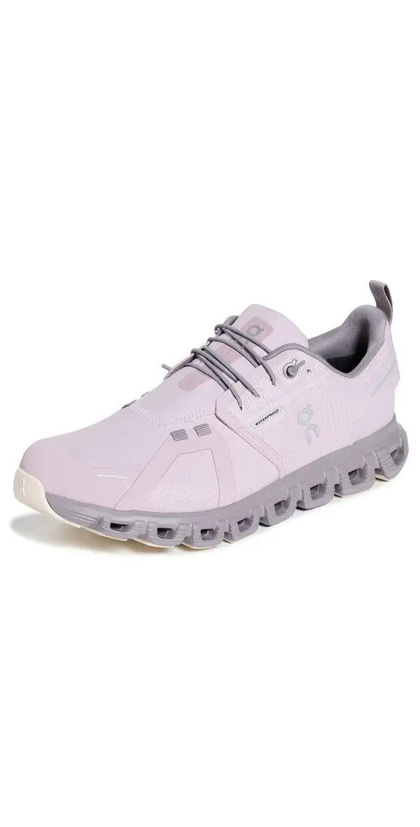 On Cloud Waterproof Sneakers - Mauve/zinc