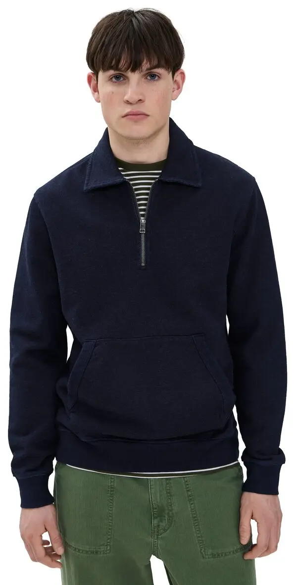 Taylor Stitch Apres Quarter Zip Sweatshirt