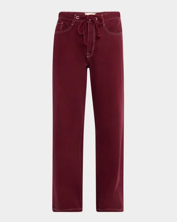 TRIARCHY Nesta Mid-rise Wide Leg Jeans