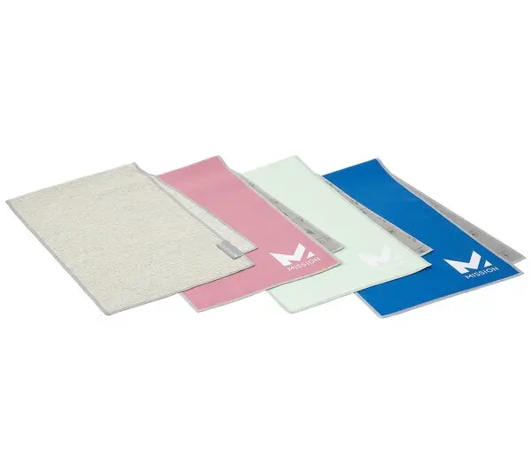 MISSION Set Of 4 Upf50 Original Cooling Towels