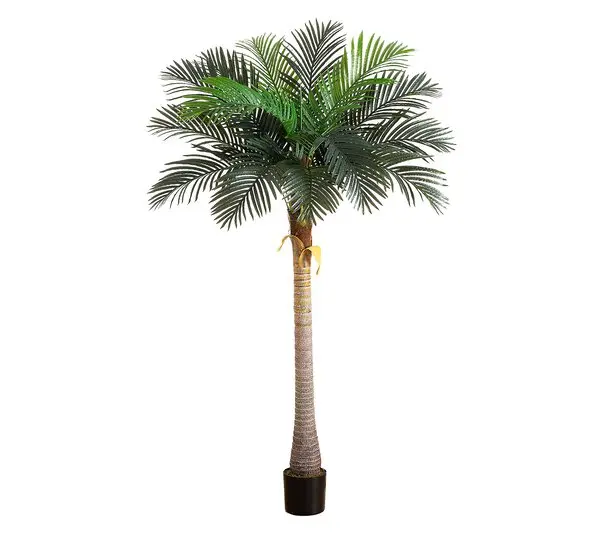 NEARLY NATURAL 7' Artificial Coconut Palm Tree
