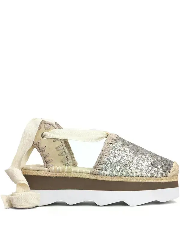 Mou Sequinned Espadrilles