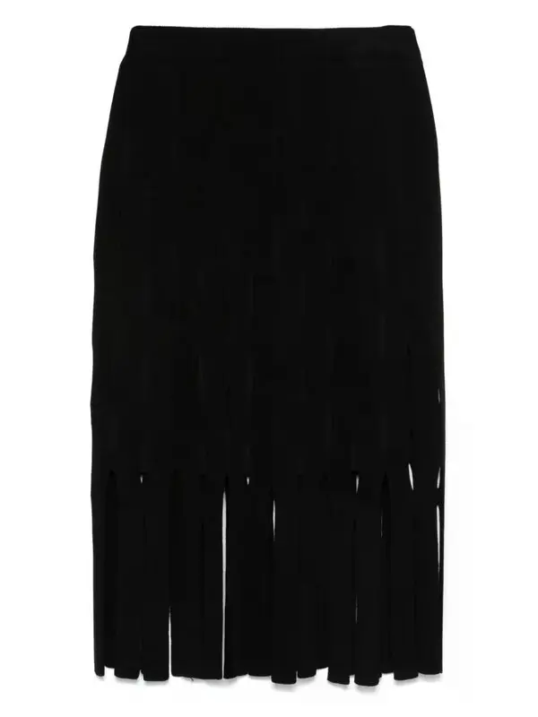 TWINSET Cut-out Midi Skirt