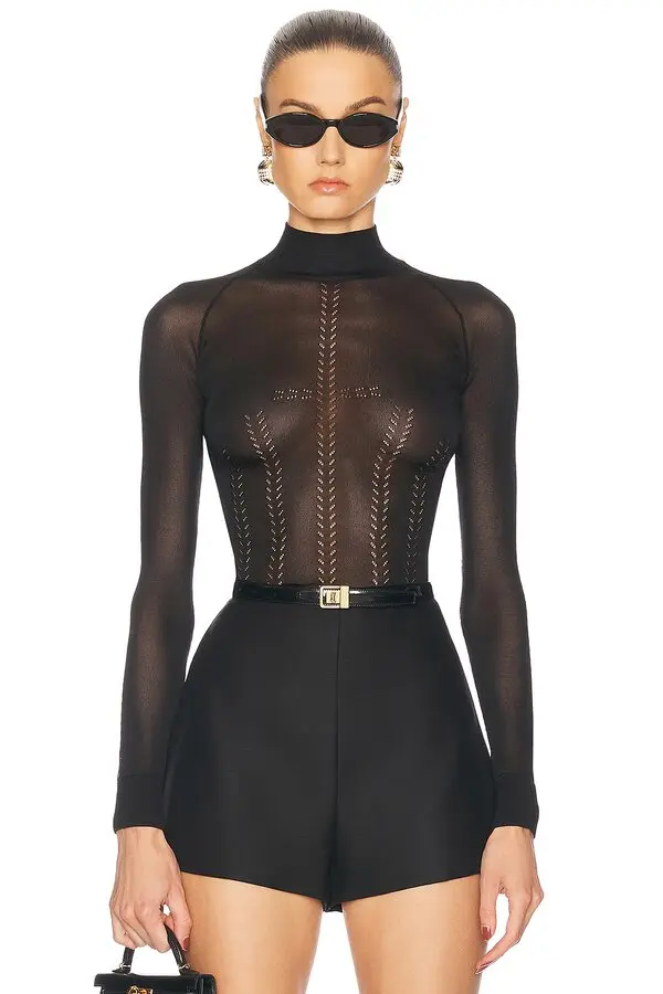 Dolce & Gabbana Sheer Top