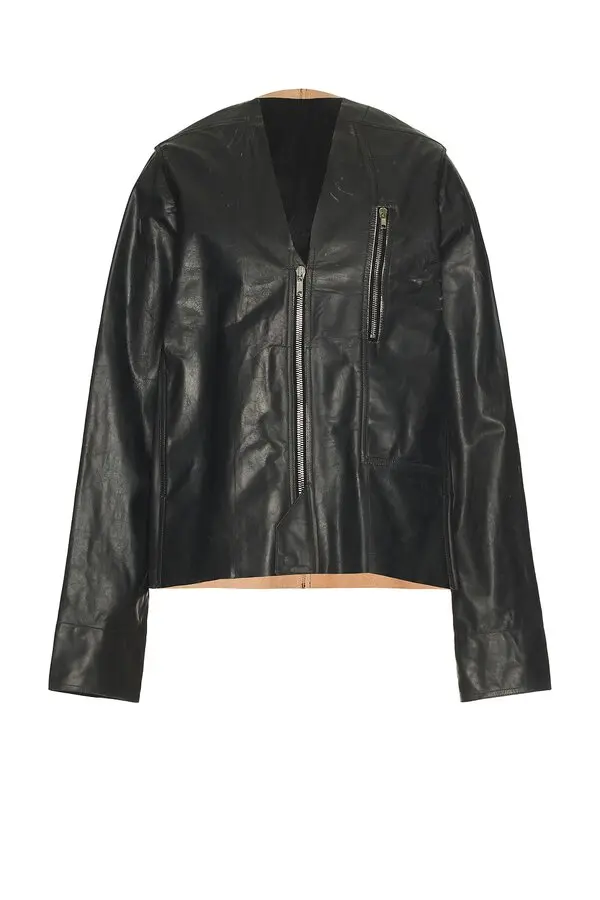 Rick Owens V Safety Leather Jacket
