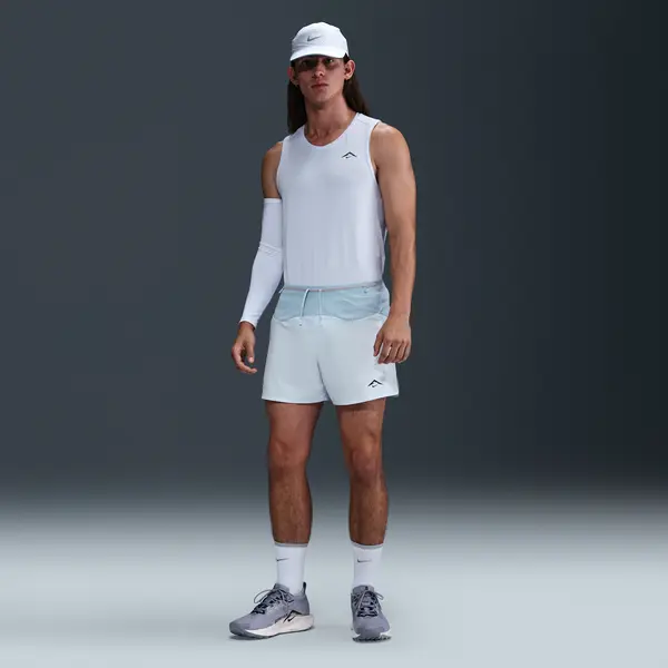 Nike Trail Second Sunrise 5" Dri-fit Adv Brief-lined Running Shorts - Grey