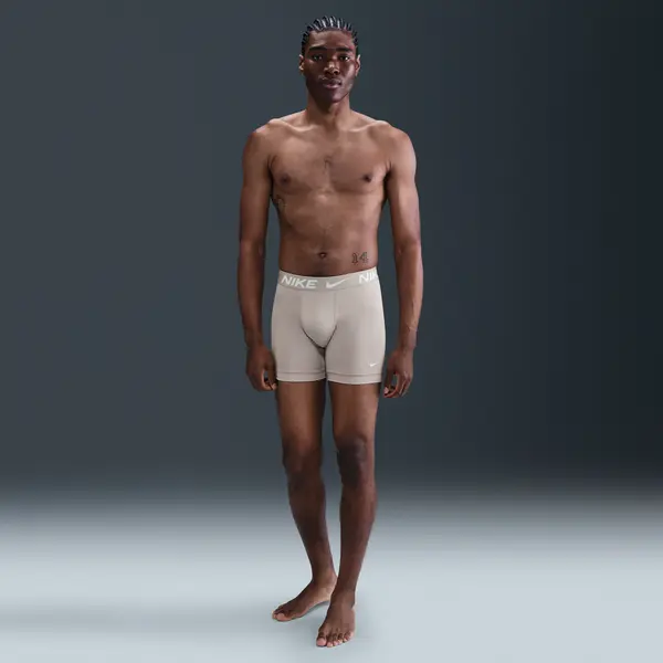 Nike Essential Micro Dri-fit Boxer Briefs - Grey