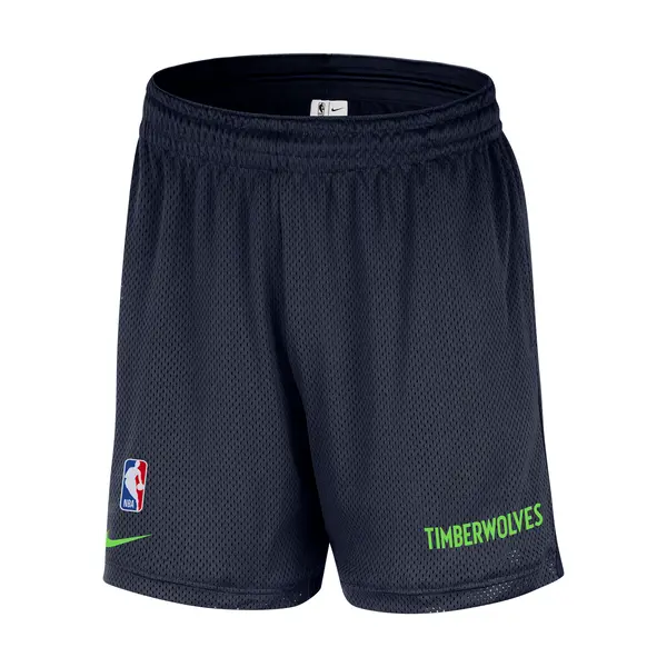 Nike Nba Minnesota Timberwolves Mesh Shorts - Blue