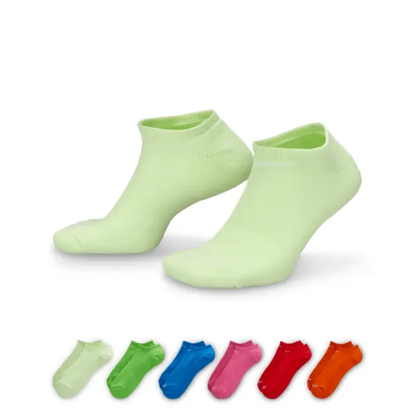 Nike Everyday Plus Cushioned Training No-show Socks - Multicolor