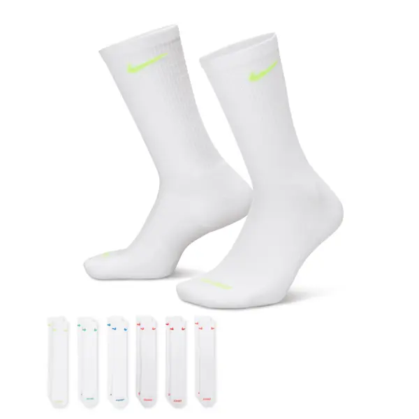 Nike Everyday Plus Cushioned Training Crew Socks - Multicolor
