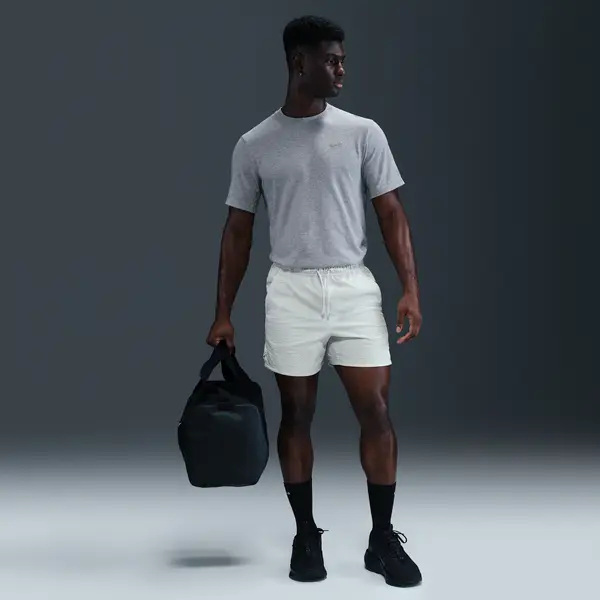 Nike Unlimited Dri-fit 5" Unlined Seersucker Versatile Shorts - Grey