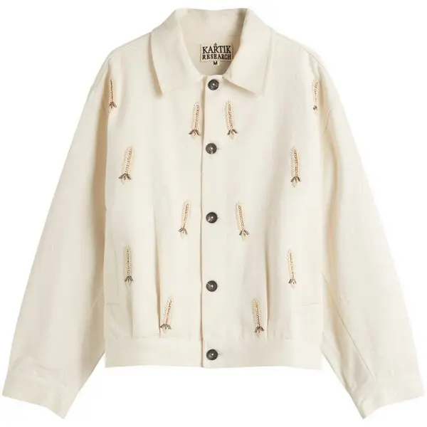KARTIK RESEARCH Embroidered Cotton Jacket