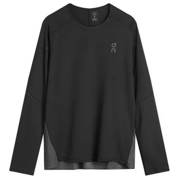 On Performance Long Sleeve T-shirt - Black/eclipse