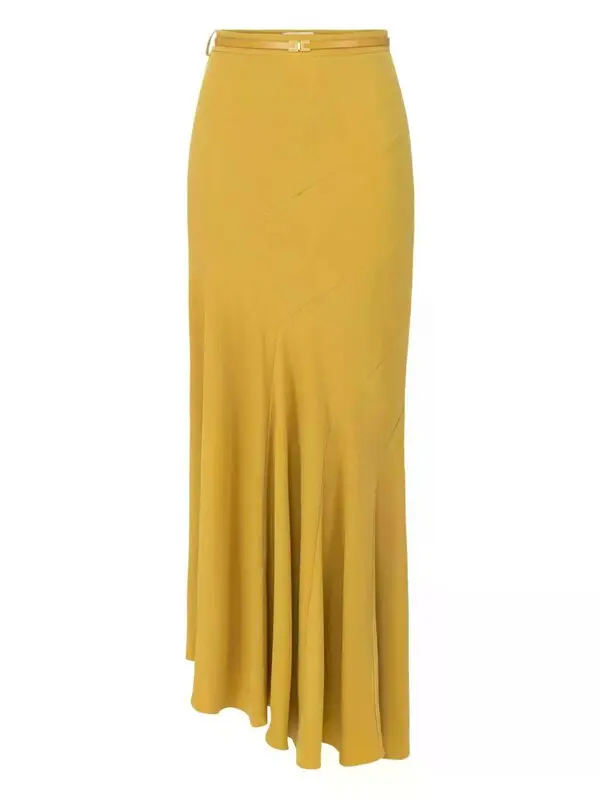 Elisabetta Franchi Belted Midi Skirt