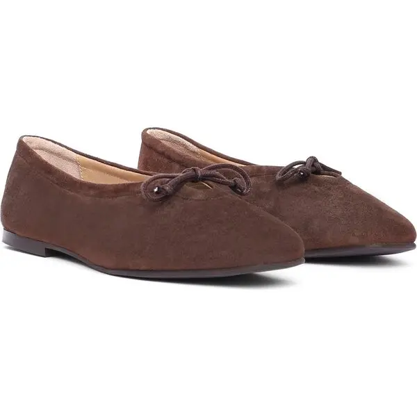MAGUIRE Prato Ballerina - Brown Suede