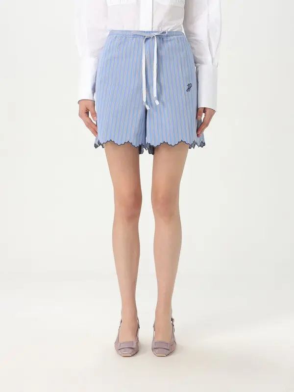 Patou Striped Shorts - Blue 1