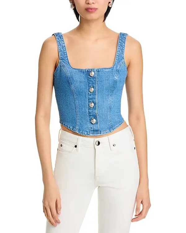 L'Agence Saga Denim Tank - Tipton