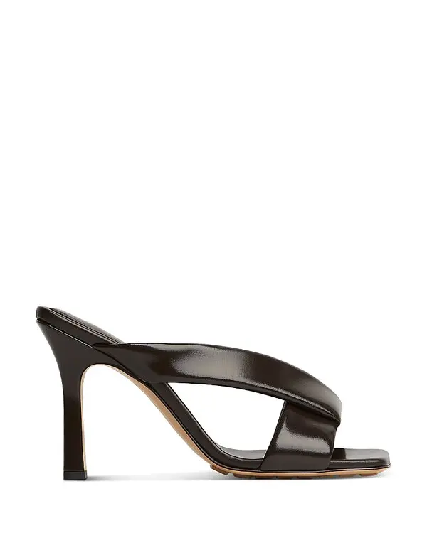 Bottega Veneta Riva Mule Sandals - Brown